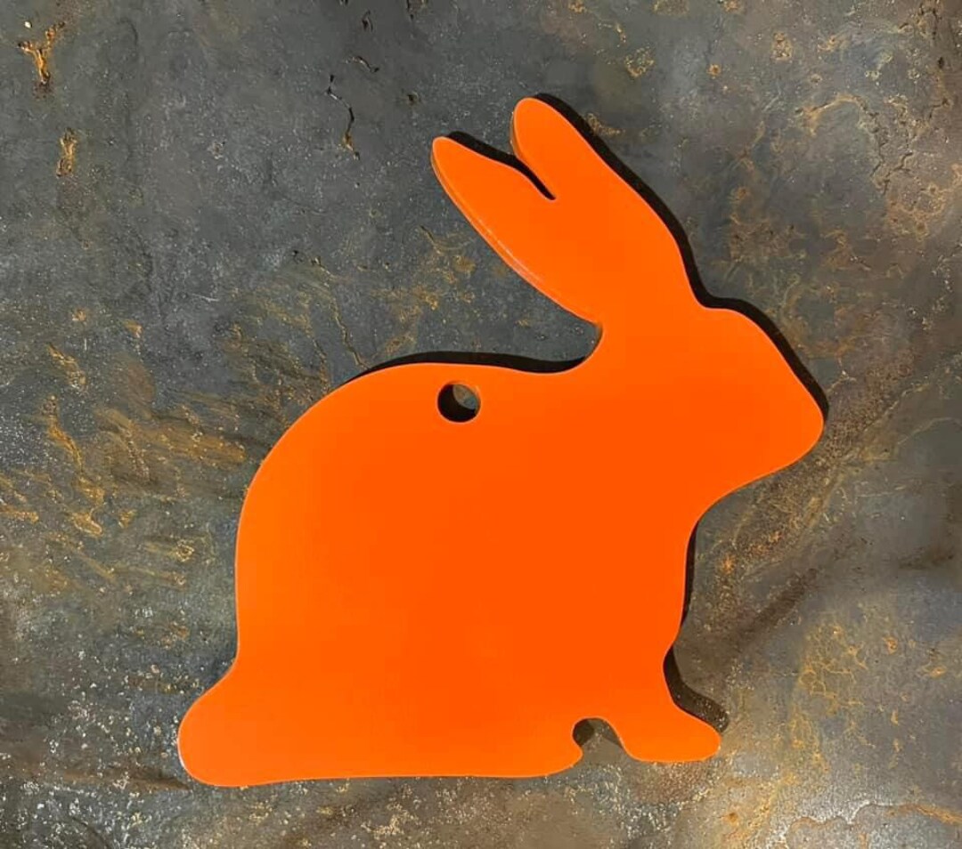 8x8 Ar550 Steel 3/8 Rabbit Target FREE SHIPPING - Etsy