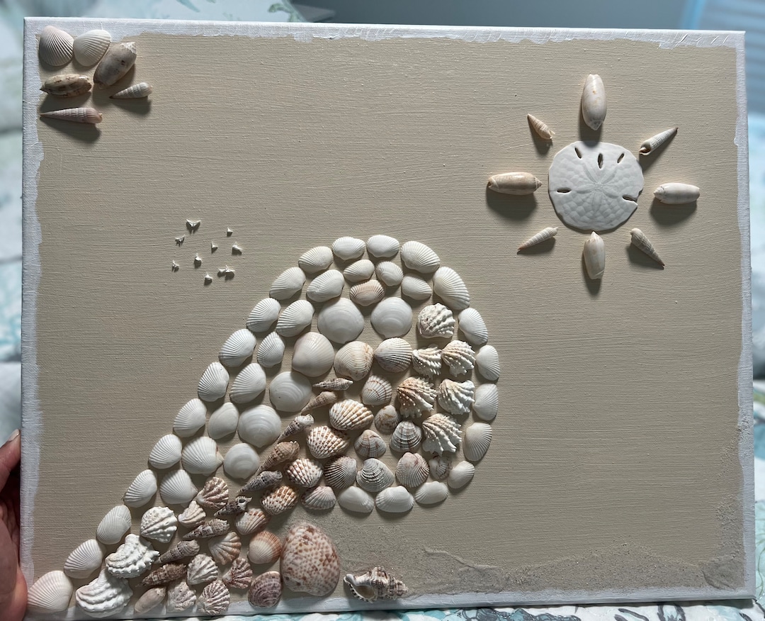 Wave of Seashells & Sun - Etsy