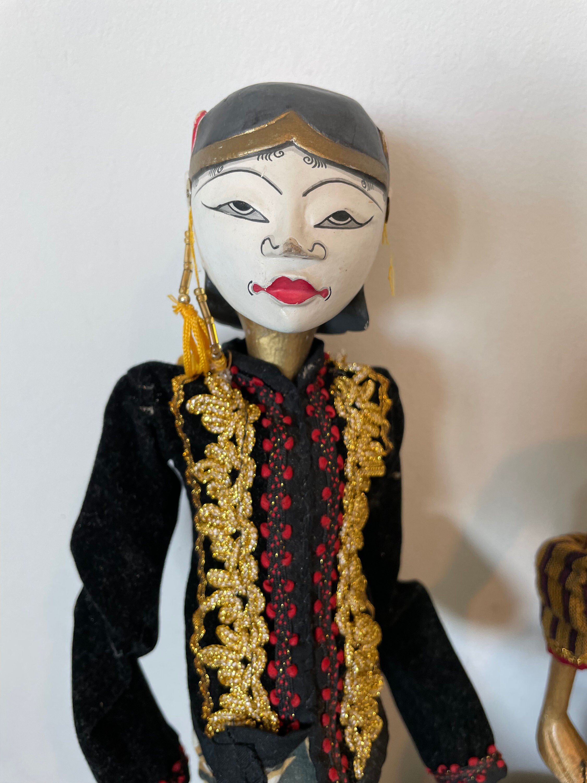 4 Vintage Wayang Golek Indonesian Rod Puppets (celebrity Seller) - Etsy