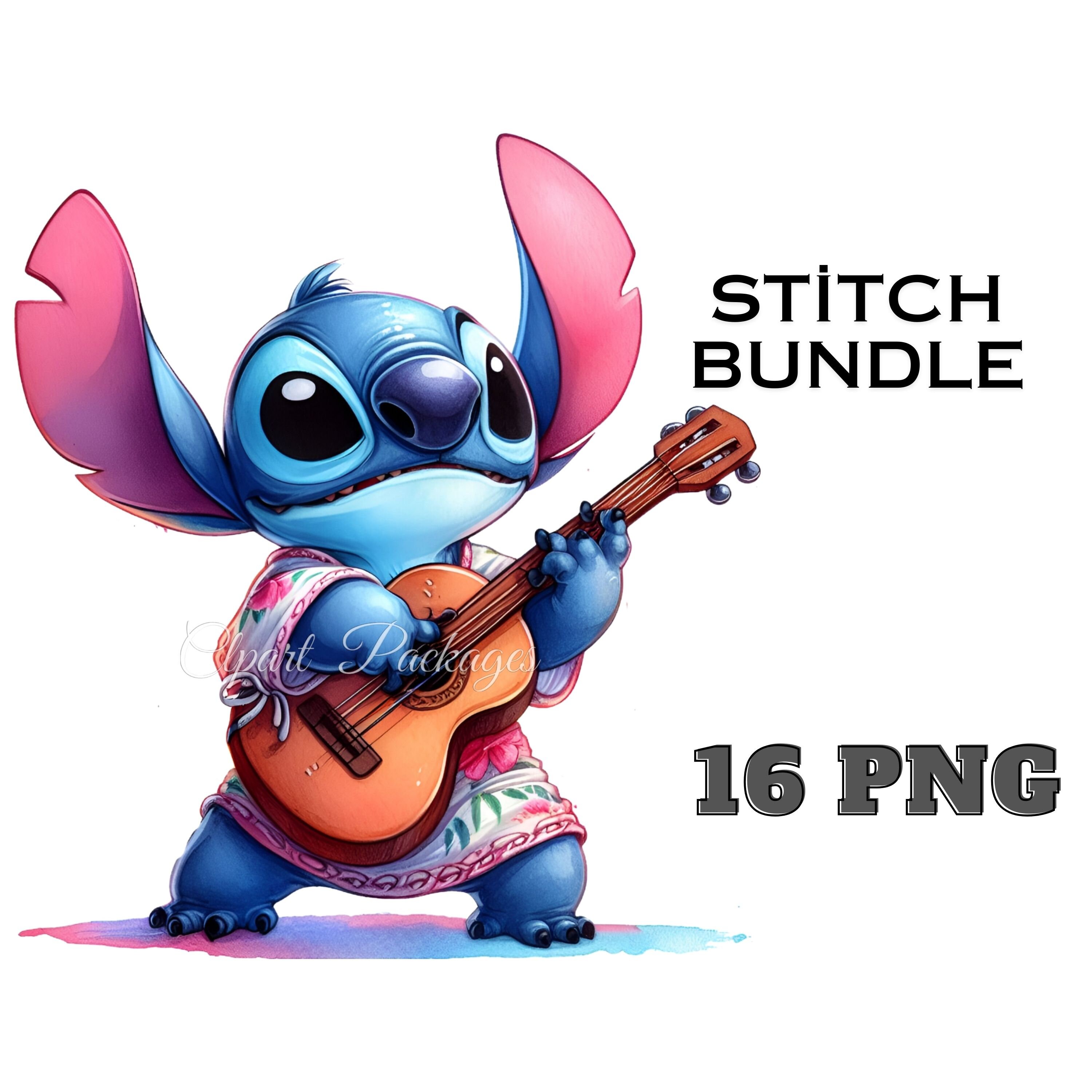 16 PNG Stitch Clipart,stitch Png,stitch Watercolor, Stitch Clip Art ...