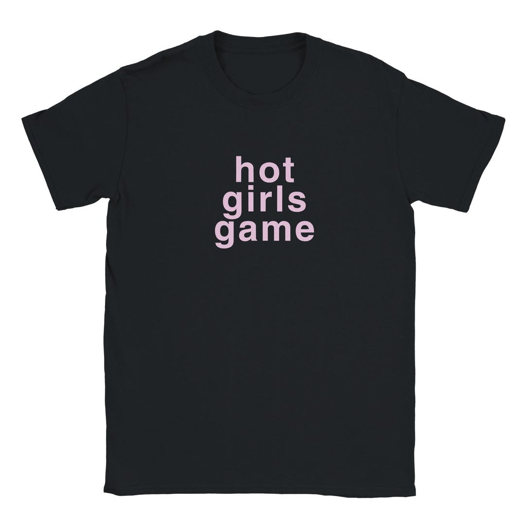 Hot Girls Game T Shirt Perfect Tee For Gamer Girls Soft And Stylish Design Etsy