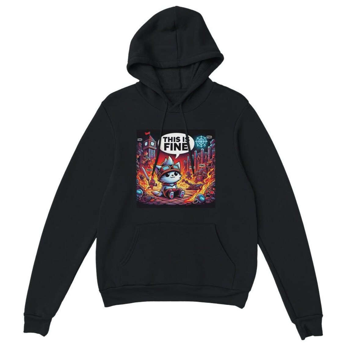 Funny Gaming Hoodie League of Legends Teemo Perfect Gift for Lol Fans ...