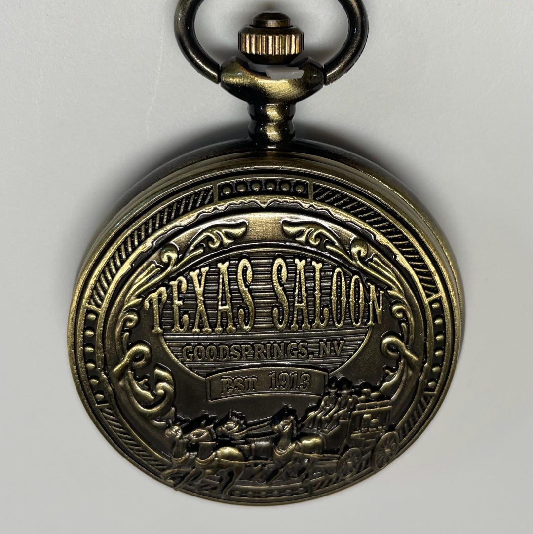 Vintage Texas Pocket Watch - Etsy