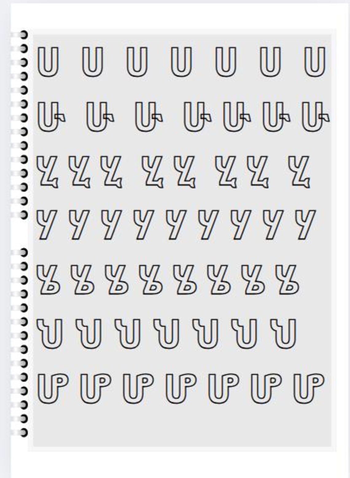 Geez Letters & Numbers Coloring Book (printable Digital Download) - Etsy