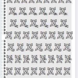 Geez Letters & Numbers Coloring Book (printable Digital Download) - Etsy