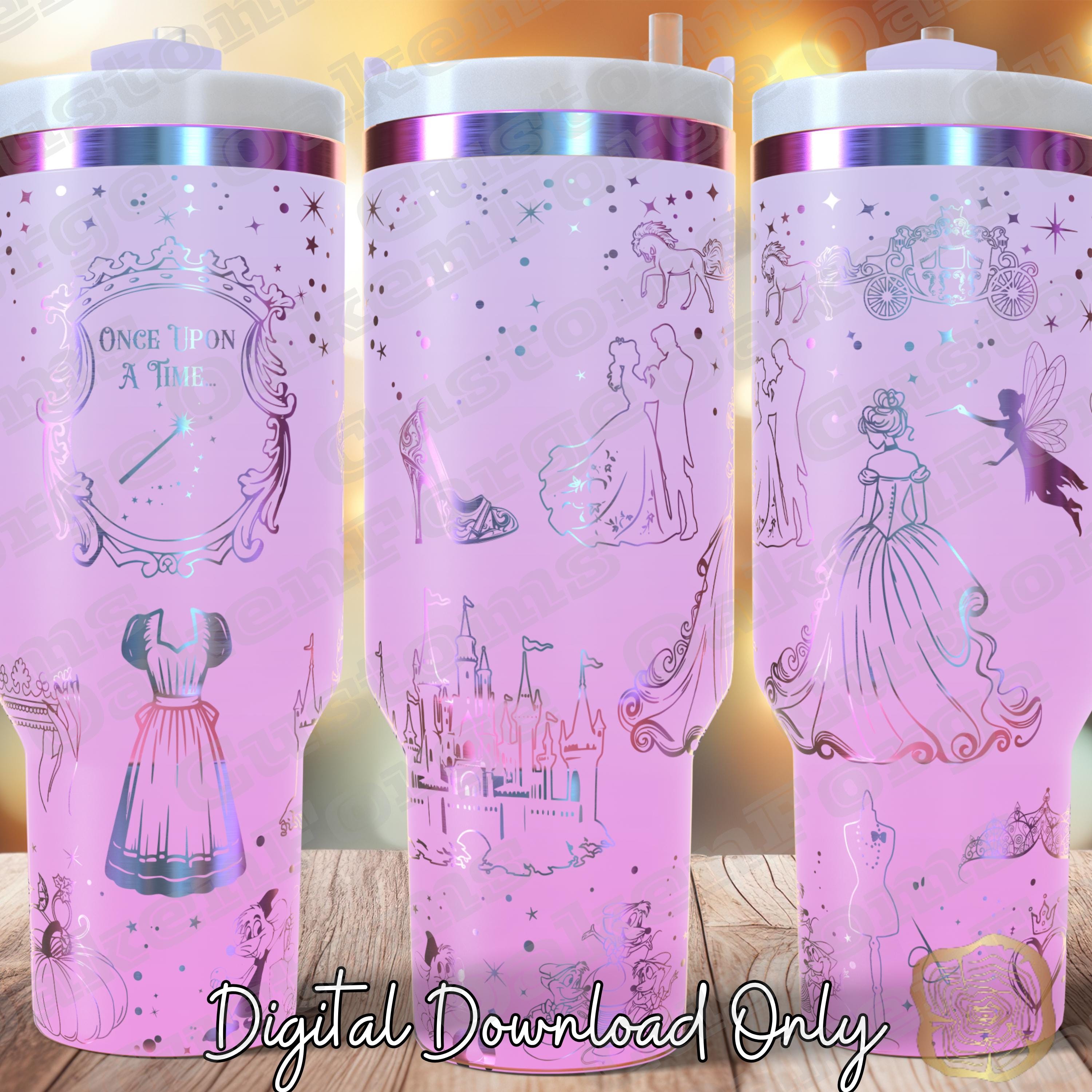 Once Upon A Time 40oz Full Wrap Tumbler SVG File - Etsy