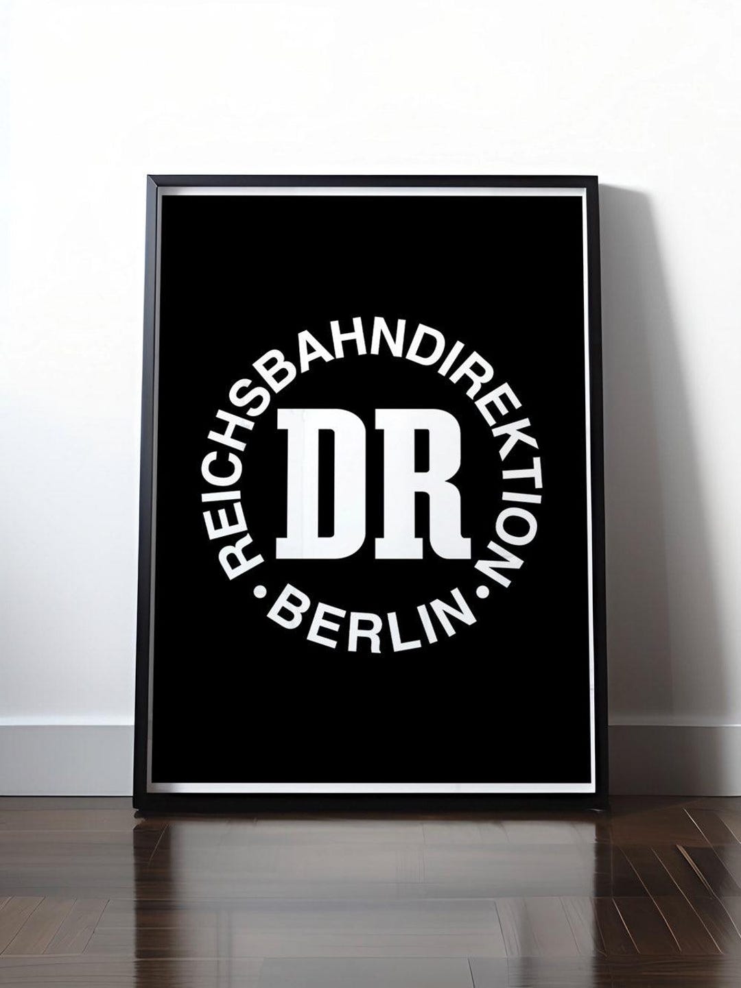 Historical GDR Poster (A4 | A3 | A2 | A1) • DR Deutsche Reichsbahn ...