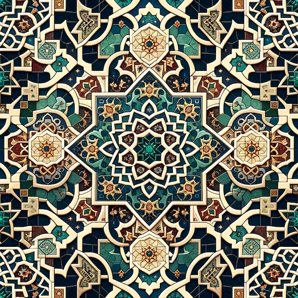 Arabesque Pattern - Etsy