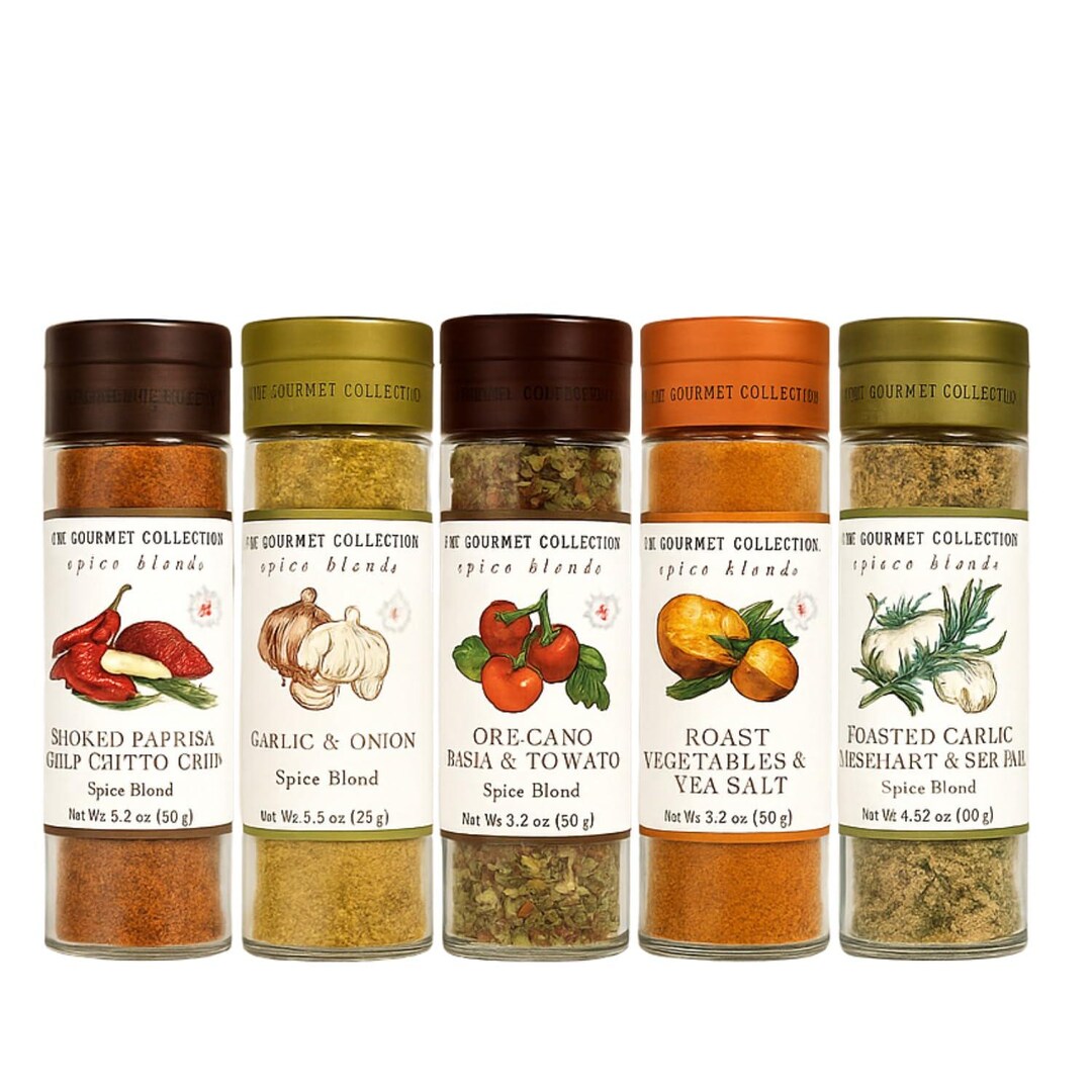 Gourmet Spice Blends Gift Set: Tilz Collection - Etsy
