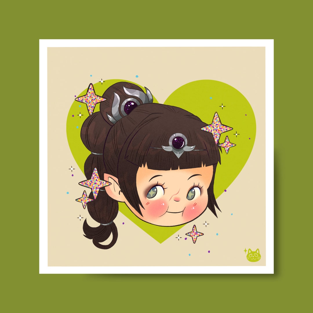 Shadowheart Baby Art Print Baldurs Gate 3 Gift for Gamers - Etsy