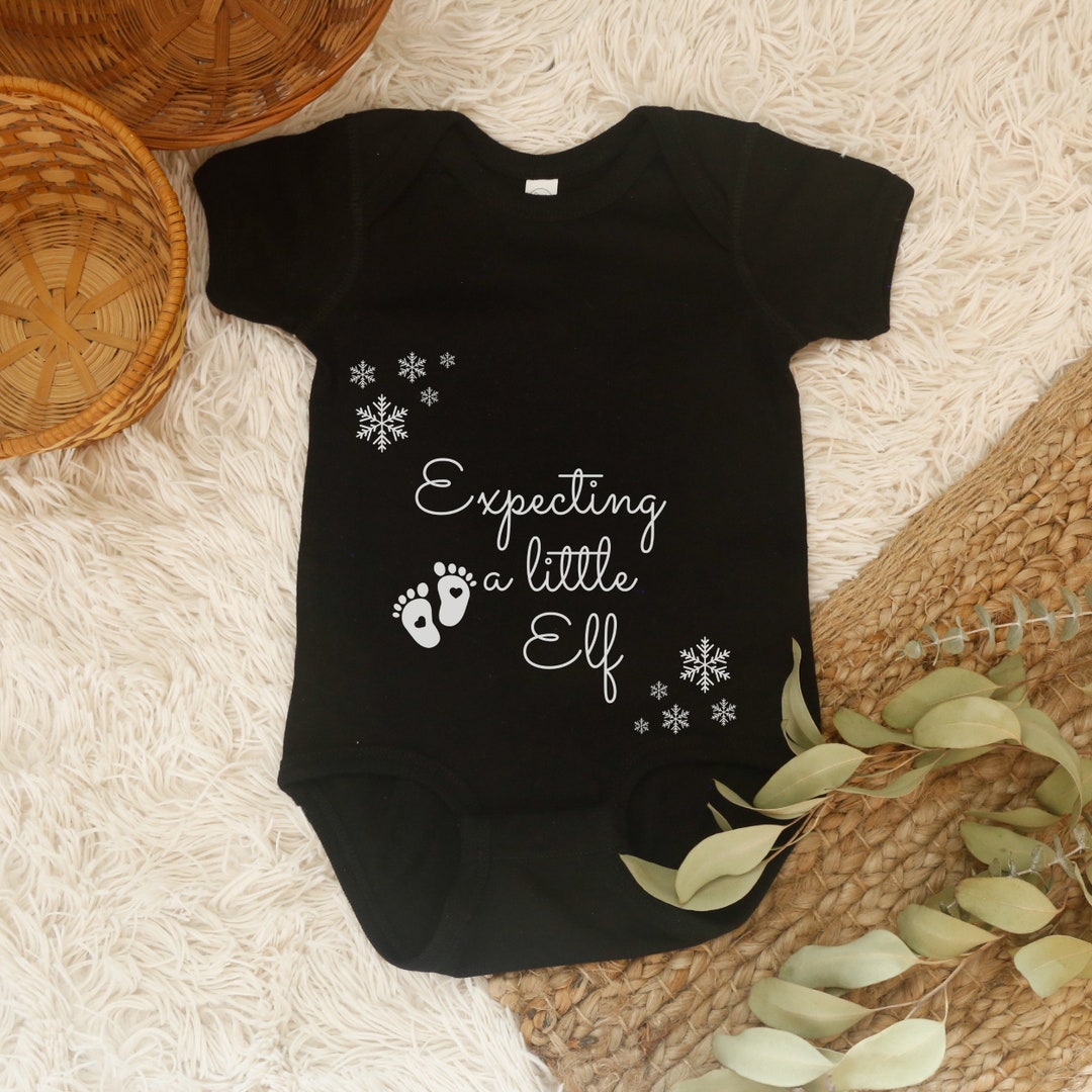 Expecting a Little Elf Baby Onesie - Etsy