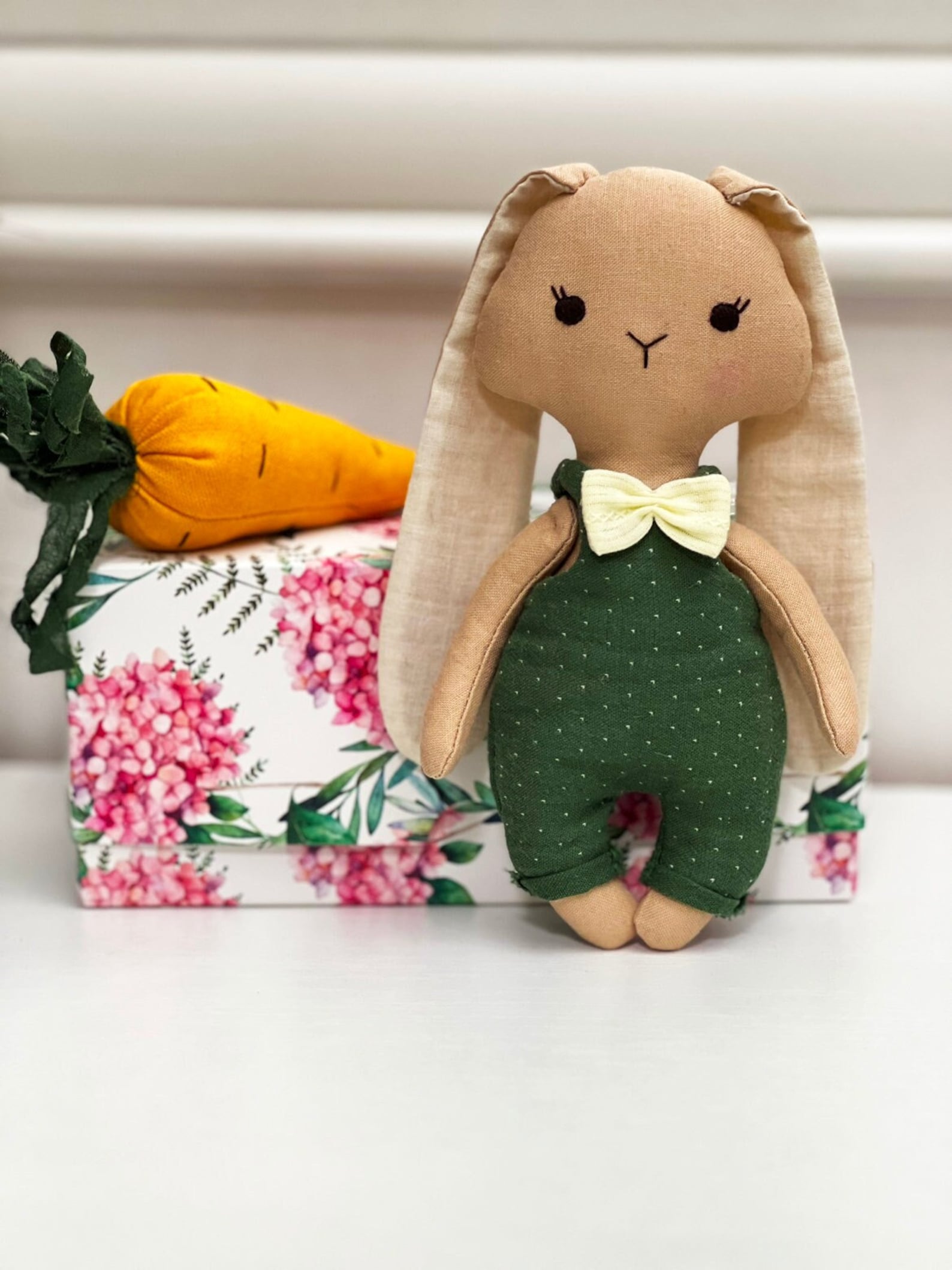 Soft Bunny With Clothes, PDF Pattern and Tutorial, Bunny Pattern, Eco ...