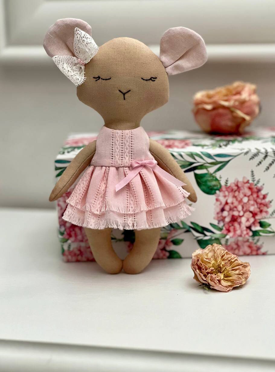 Soft Mouse With Clothes, PDF Pattern and Guide, Mouse Pattern, Eco Toy ...