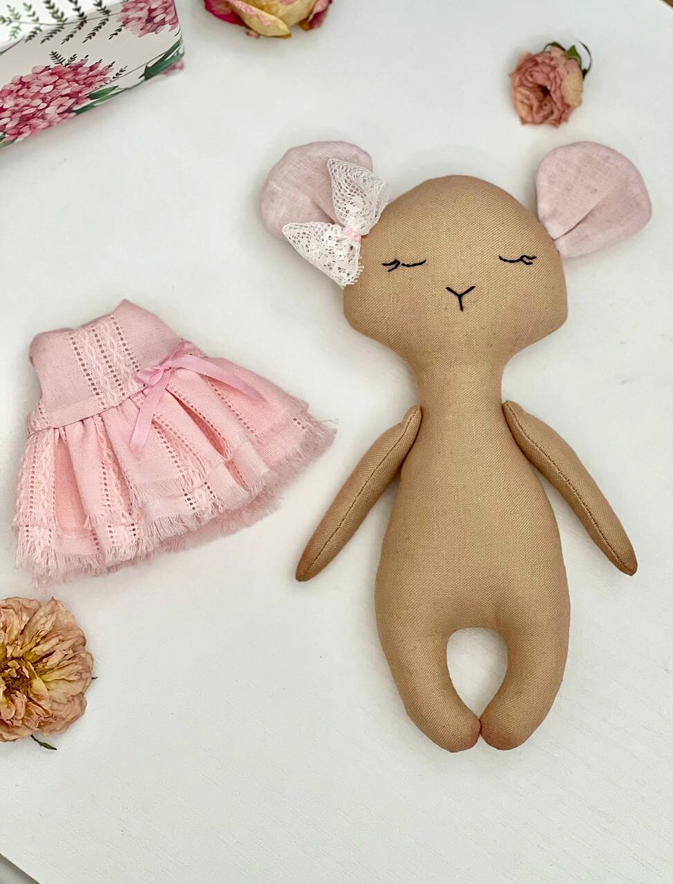 Soft Mouse With Clothes, PDF Pattern and Guide, Mouse Pattern, Eco Toy ...