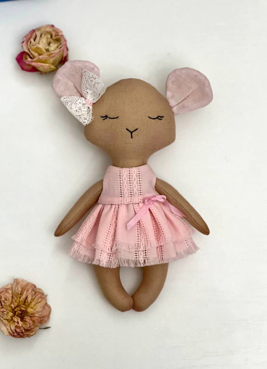 Soft Mouse With Clothes, PDF Pattern and Guide, Mouse Pattern, Eco Toy ...