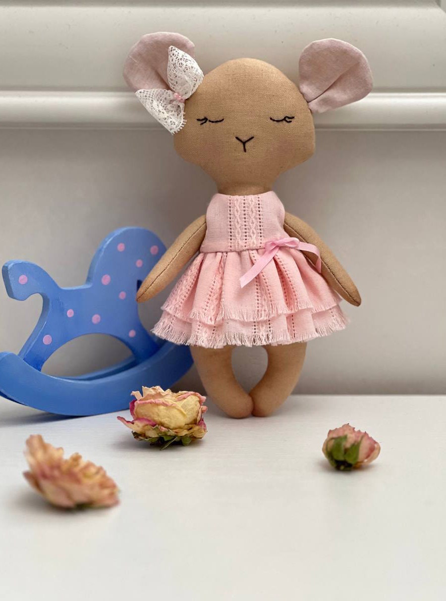 Soft Mouse With Clothes, PDF Pattern and Guide, Mouse Pattern, Eco Toy ...