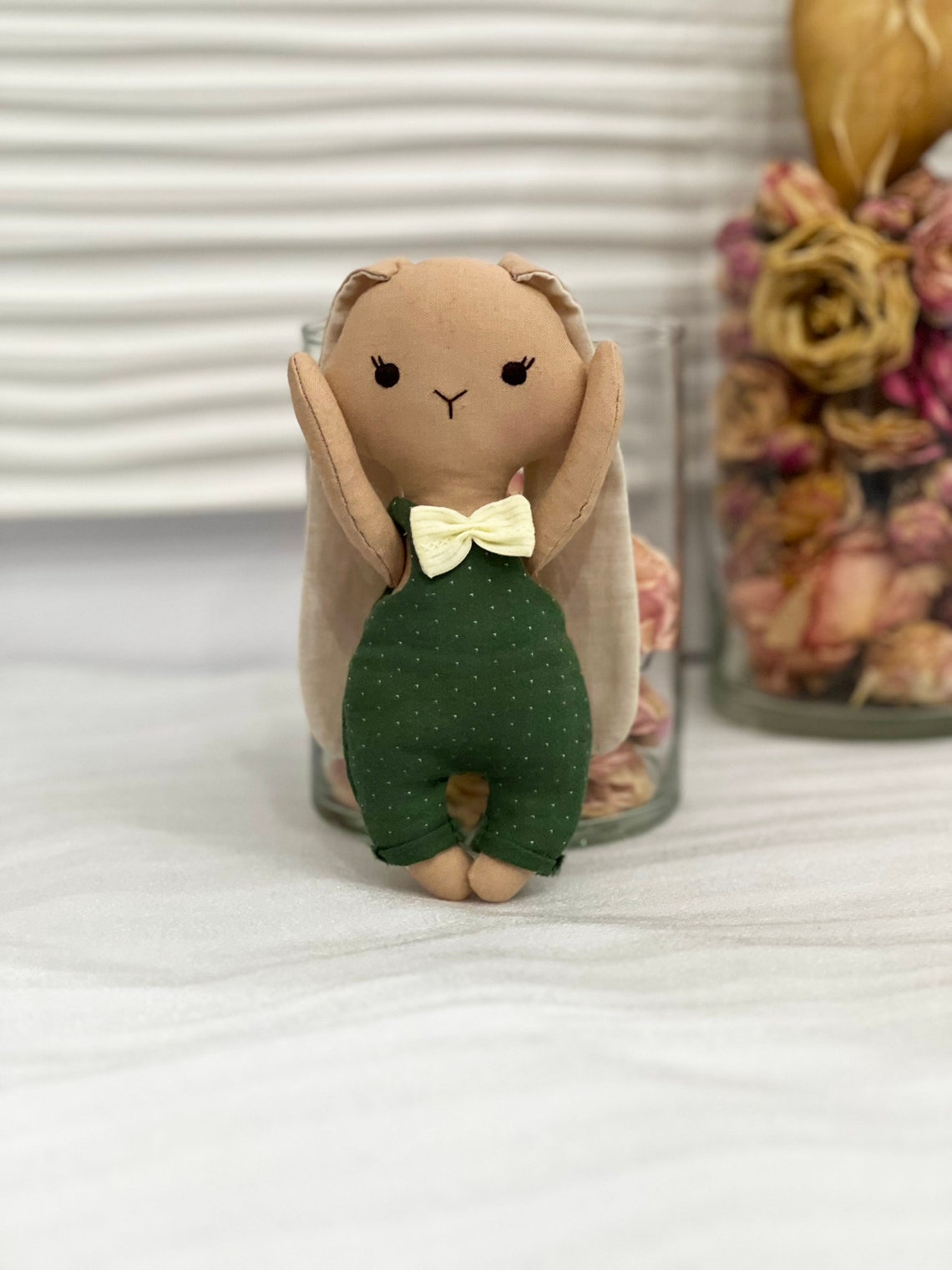 Soft Bunny With Clothes, PDF Pattern and Tutorial, Bunny Pattern, Eco ...