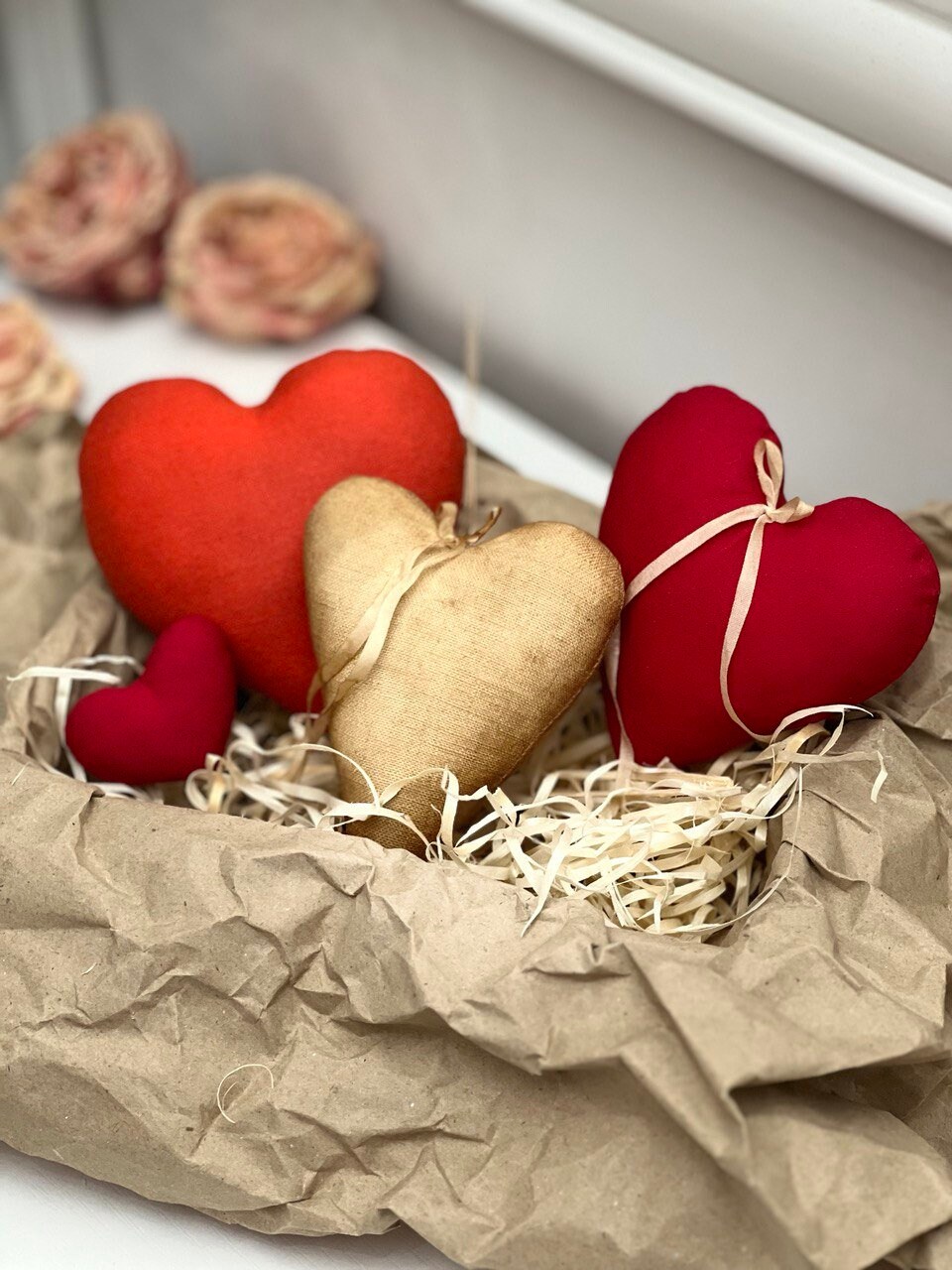 Heart Pattern, PDF Heart Pattern 4 Types, Easy Sewing Project, Heart ...