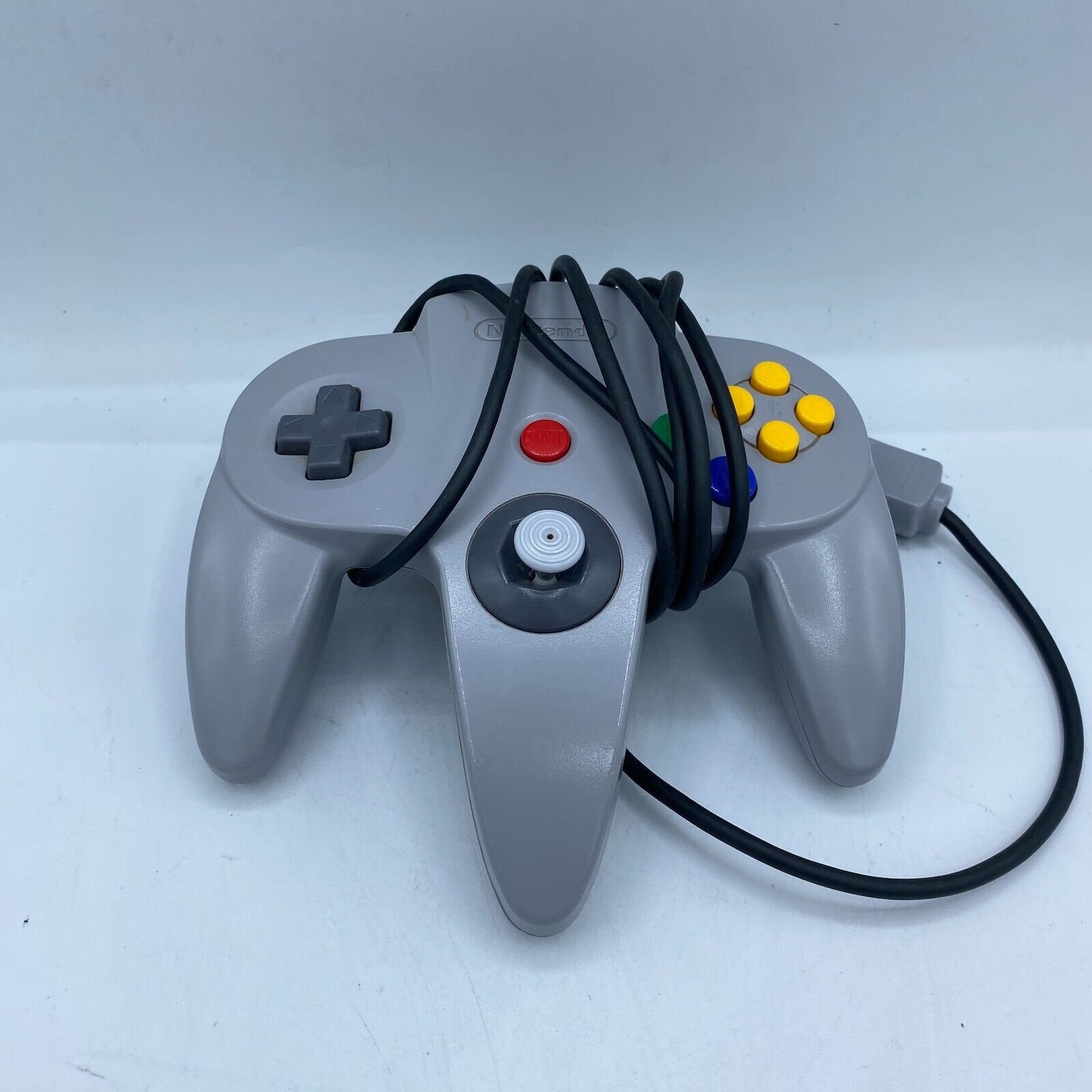 Nintendo 64 N64 Controller NUS-005 Original Gray OEM Authentic Tested ...