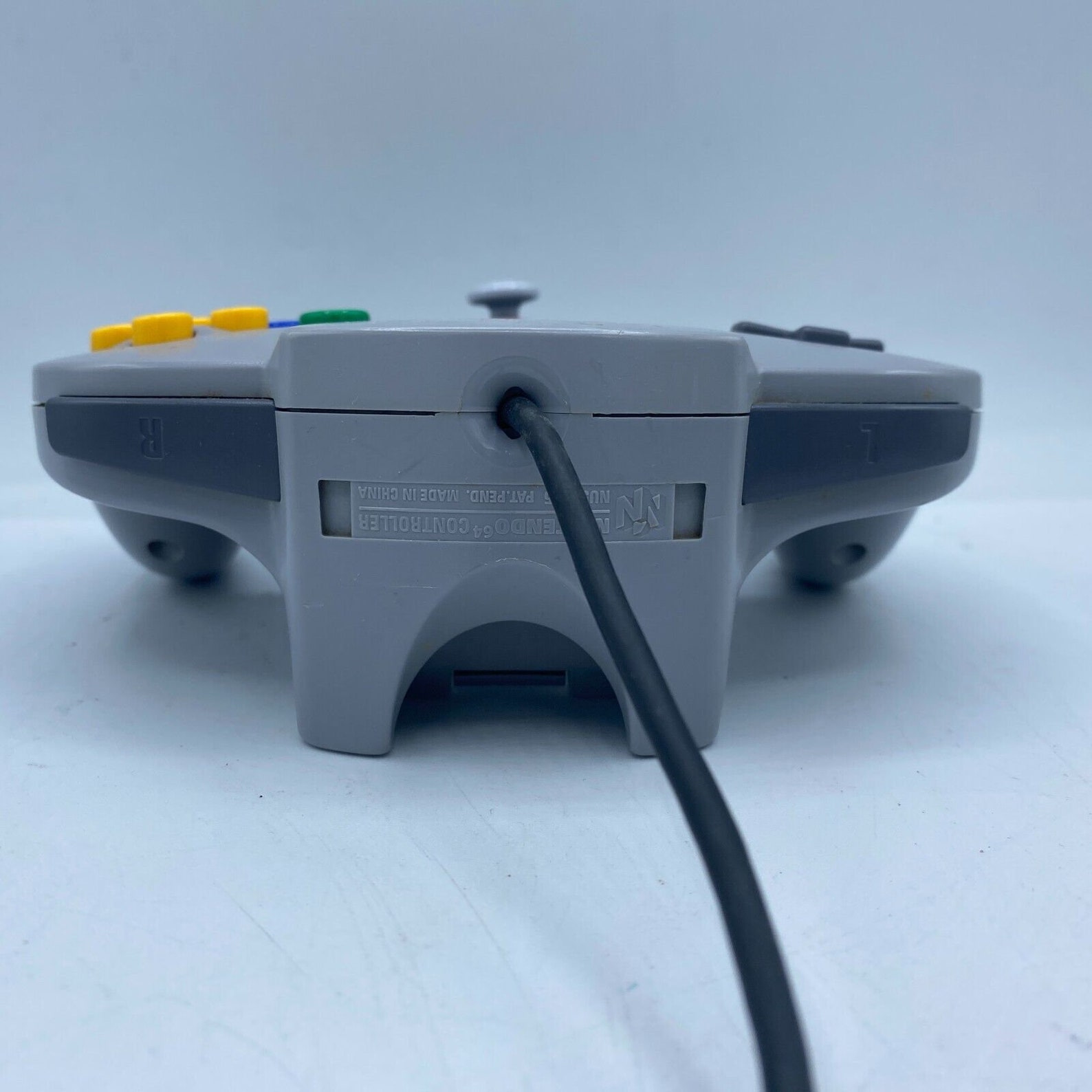 Nintendo 64 N64 Controller NUS-005 Original Gray OEM Authentic Tested ...