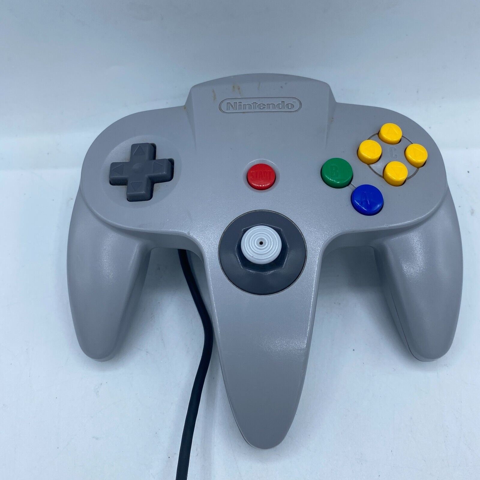 Nintendo 64 N64 Controller NUS-005 Original Gray OEM Authentic Tested ...