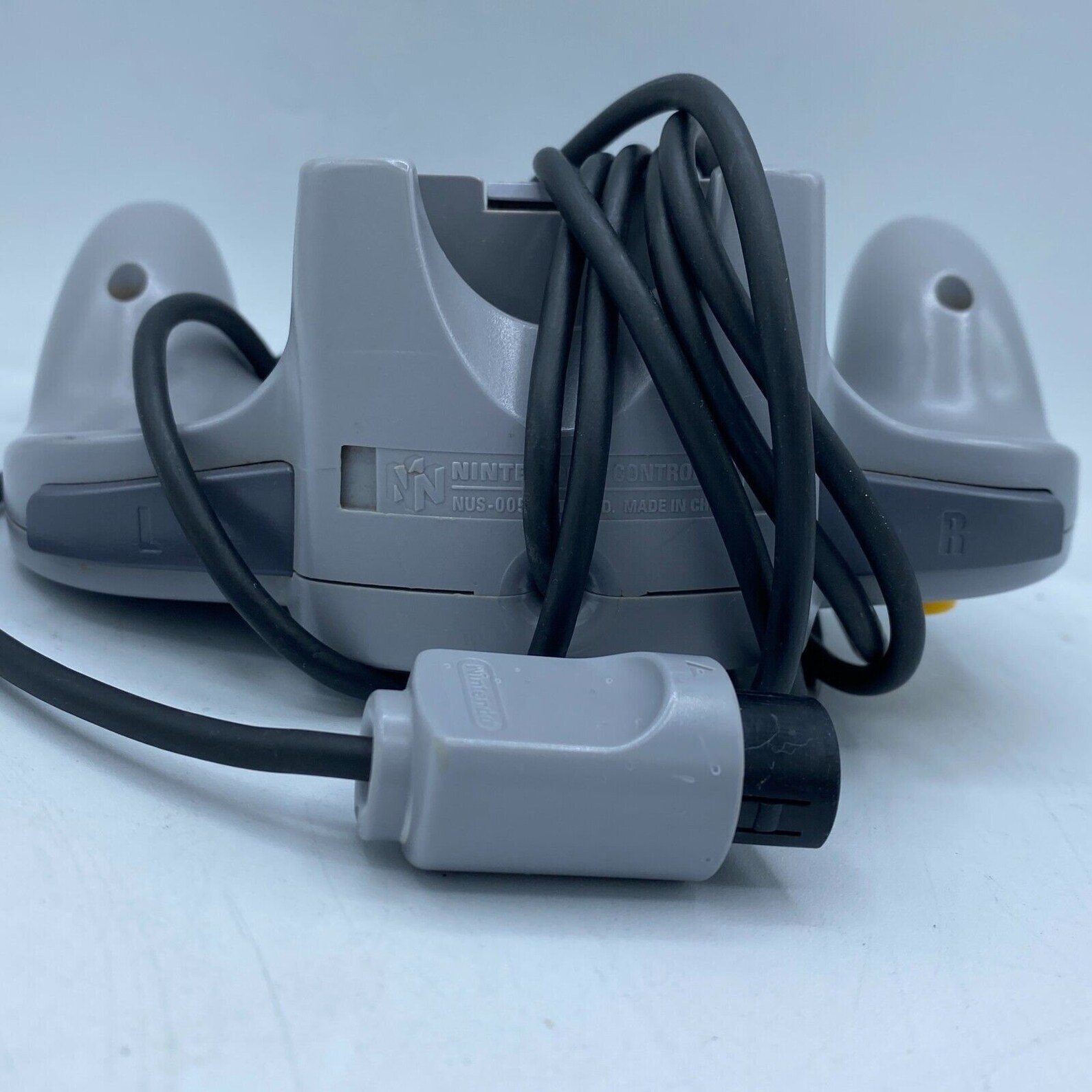 Nintendo 64 N64 Controller NUS-005 Original Gray OEM Authentic Tested ...