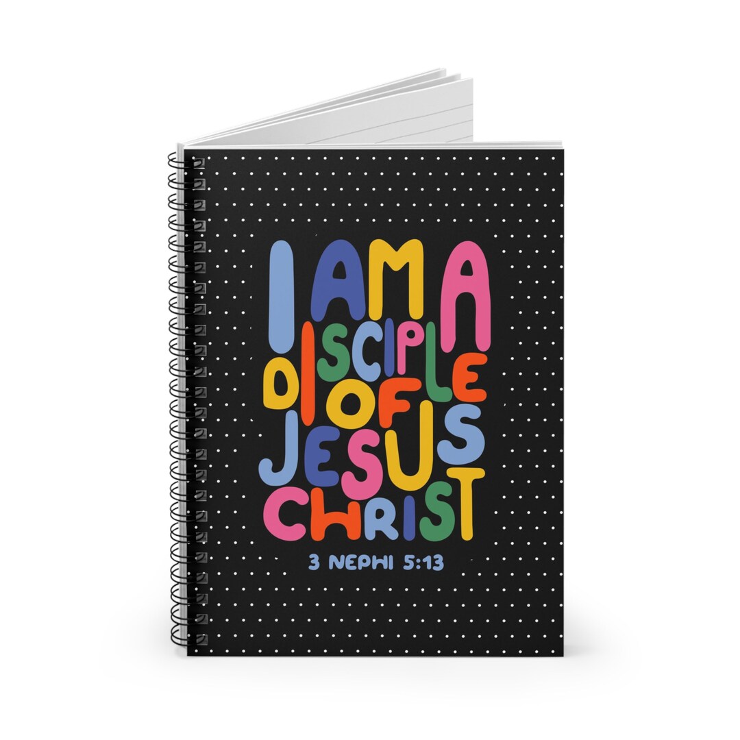 I Am a Disciple of Jesus Christ Notebook- Youth Theme 2024 - Etsy
