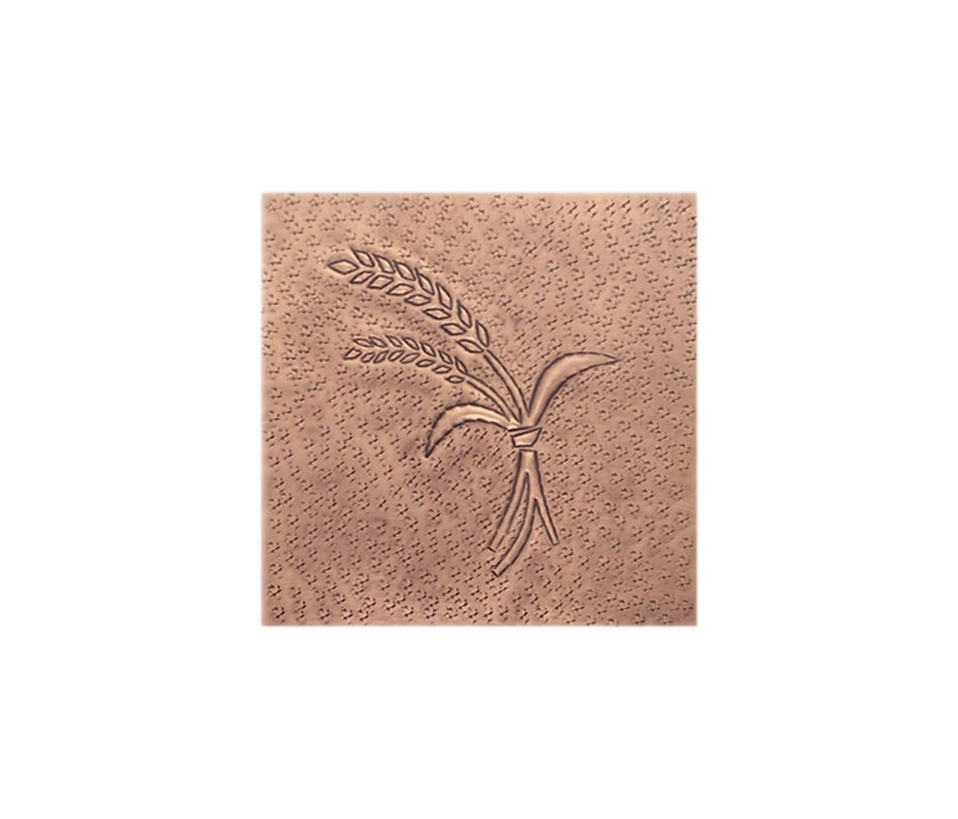 Handmade Copper Wheat Tile Mural: Kitchen Wall Art - Etsy