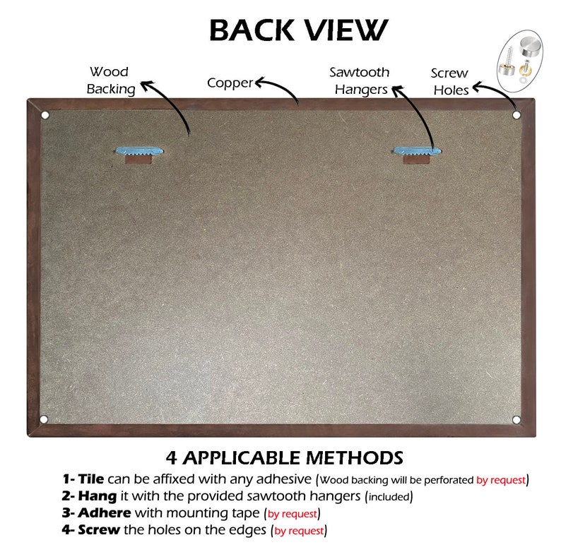 Copper Wall Panelling, Birds on Tree Branches Copper Bespoke ...