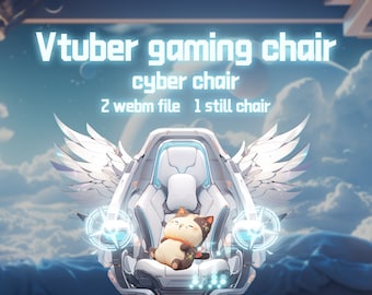 Vtuber Cyberpunk Glasses Asset Cyber Punk Blue Neon Glasses live2d ...