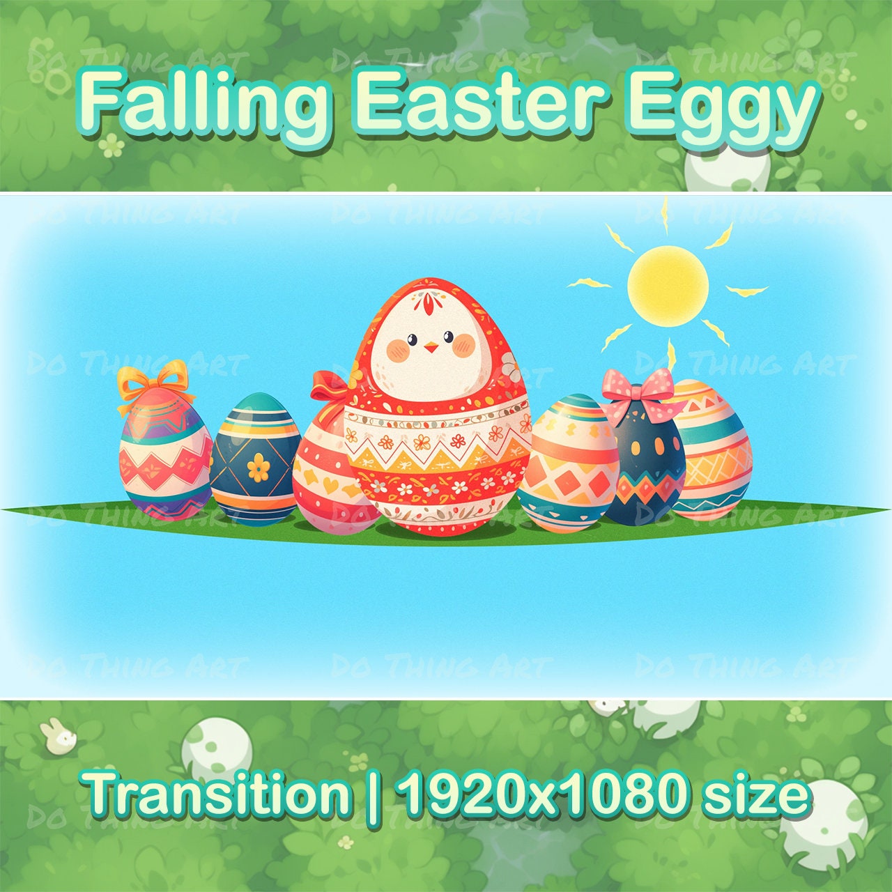 Vtuber Stream Transition Easter Egg Eggy Transitions OBS Assets ...