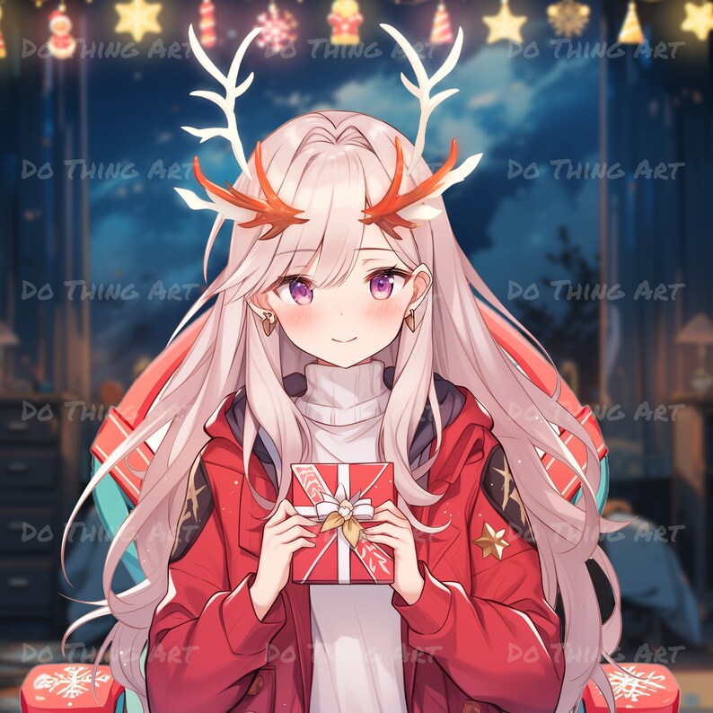 VTUBER Asset Vtuber Hair Band Christmas Edition - Etsy