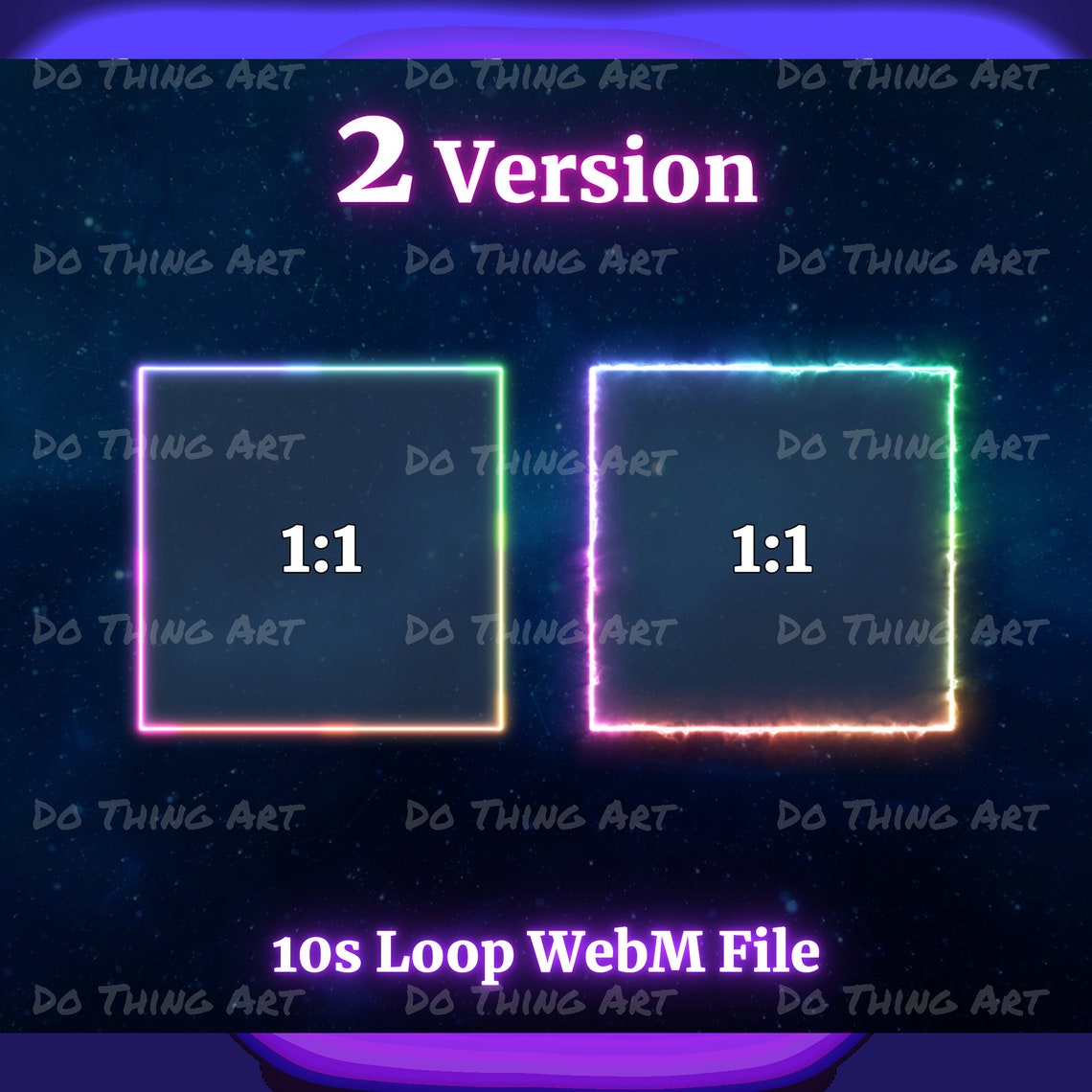 Vtuber Assets | Twitch Overlay Webcam Design | Stream Overlay Package ...