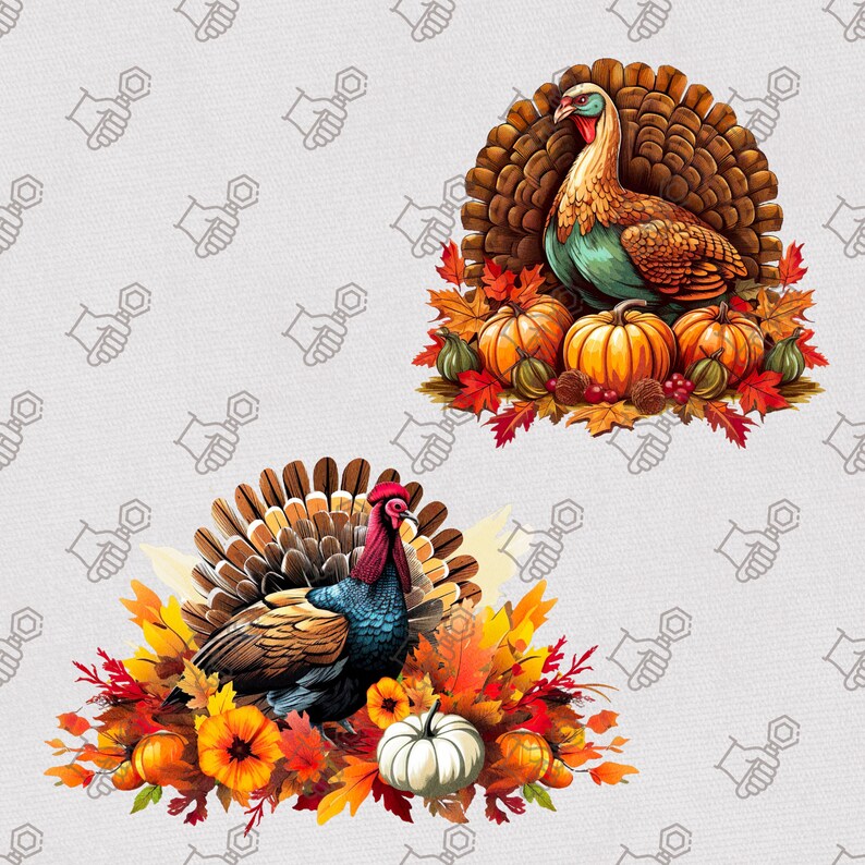 Thanksgiving Clipart | Harvest Clipart | Commercial Use | Watercolor ...