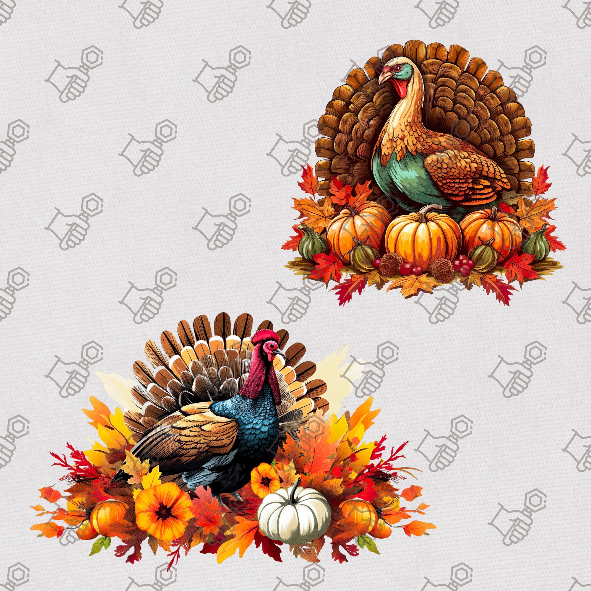Thanksgiving Clipart | Harvest Clipart | Commercial Use | Watercolor ...