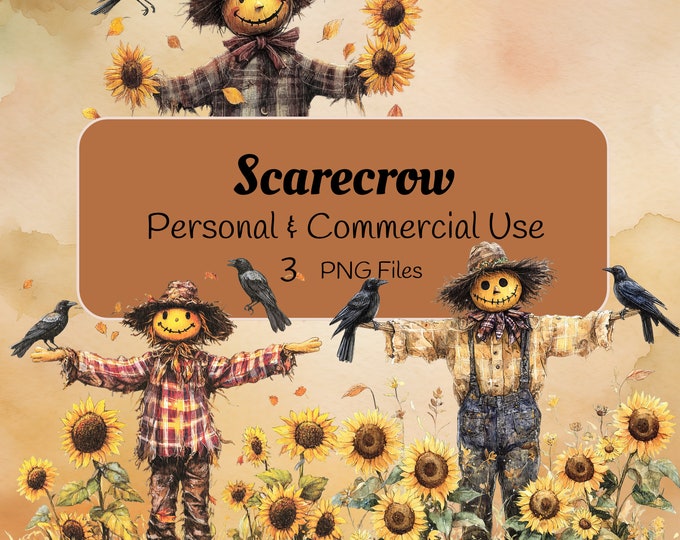 Create a Scarecrow Clipart Scarecrow Clipart Scarecrow Pieces Assemble ...