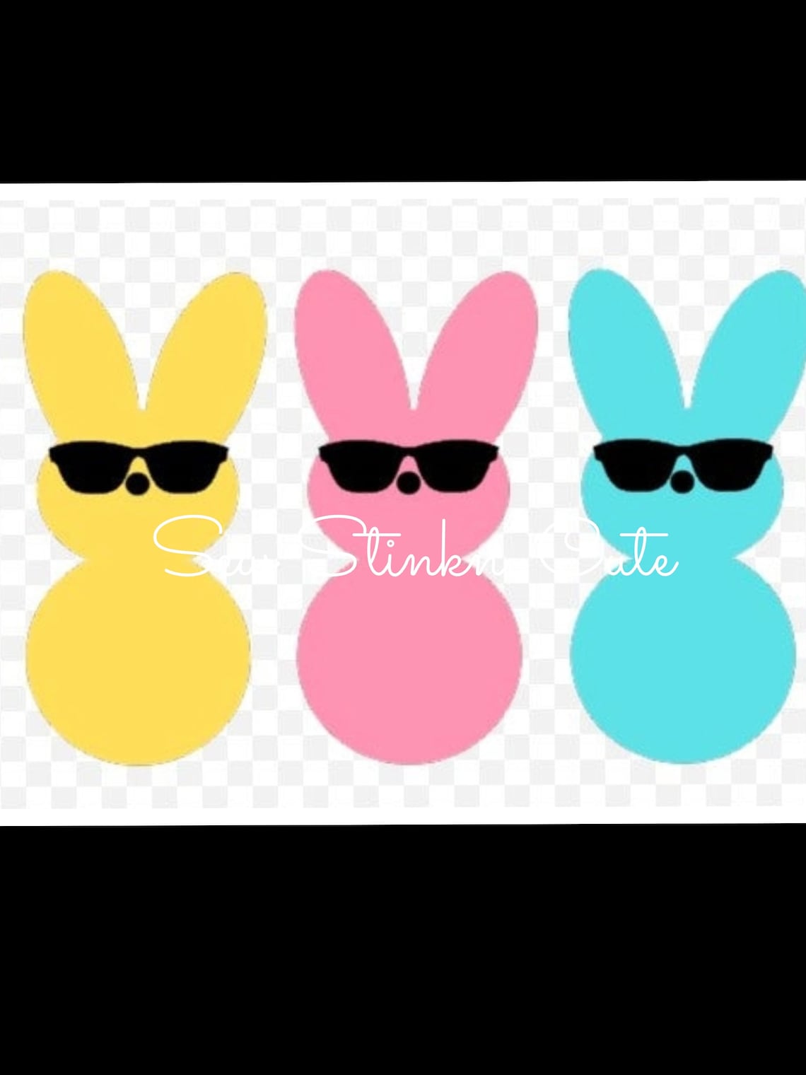 Easter Marshmallow Bunny Peep Pastel PNG, Easter Peeps Png, Easter Day ...
