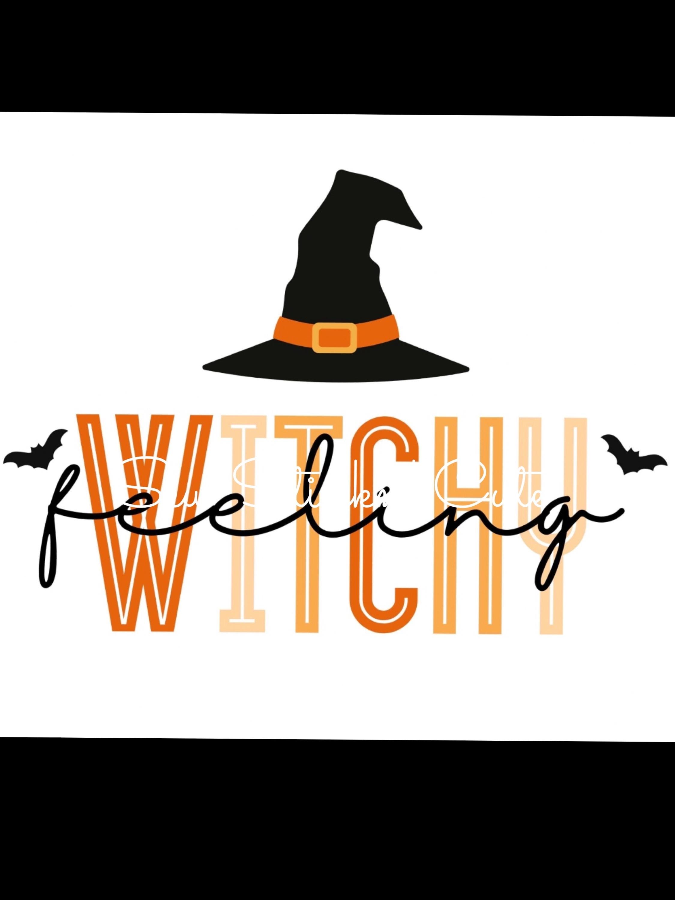 Feeling Witchy Png, Funny Witch PNG, Witchy Vibes Design, Funny ...
