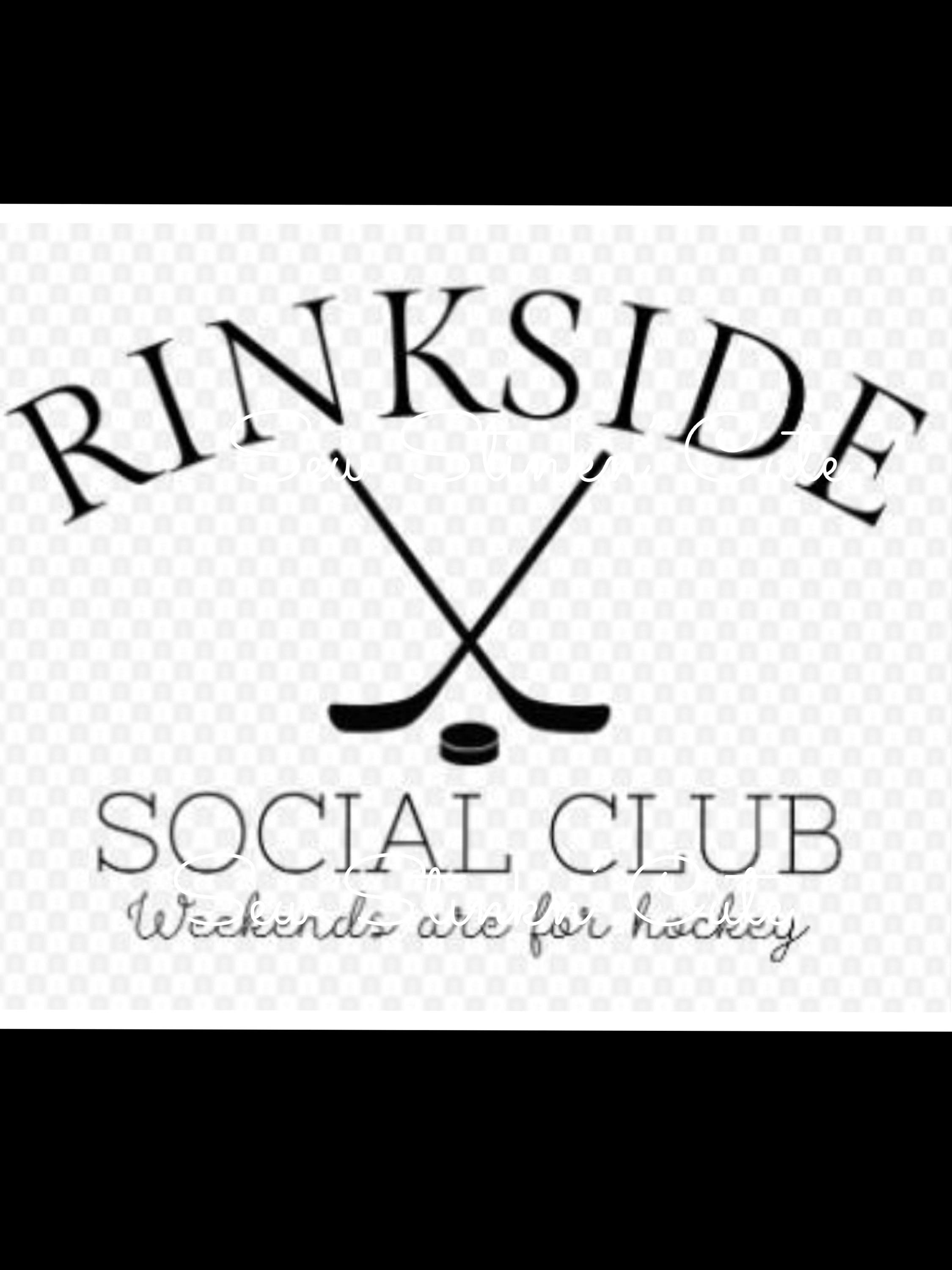 Rinkside Hockey Social Club Png, Hockey Mom Svg, Hockey Mama Png, Loud ...