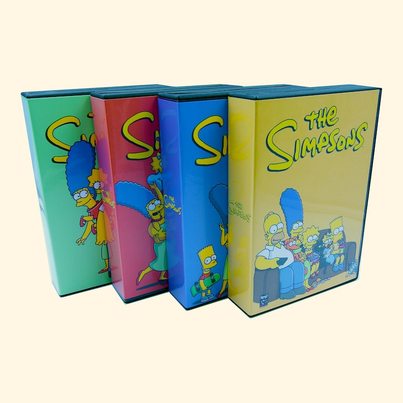 The Simpsons DVD 12-disc Custom Box Set Cases - Etsy