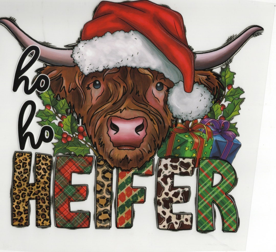 Highland Cow Ho Ho - Etsy