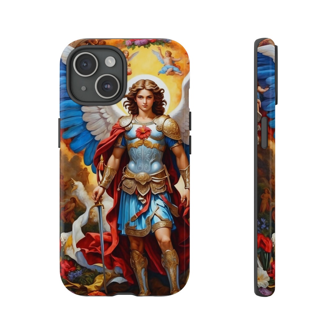 Saint Michael the Archangel Tough Cases - Etsy
