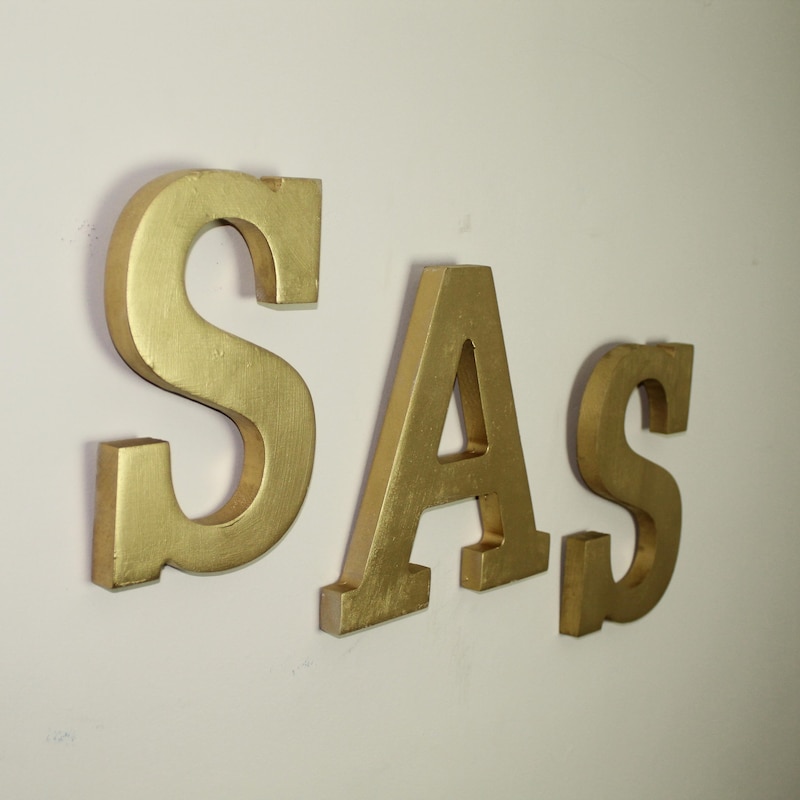 Wooden Letter Blocks - Etsy