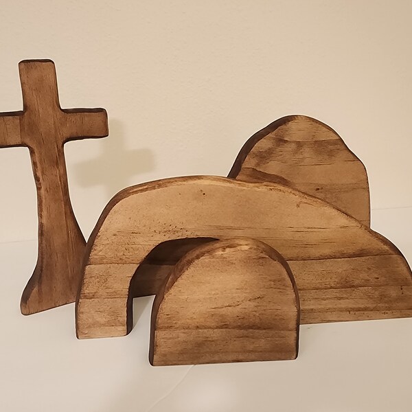 Wooden Easter Empty Tomb Decor - Etsy