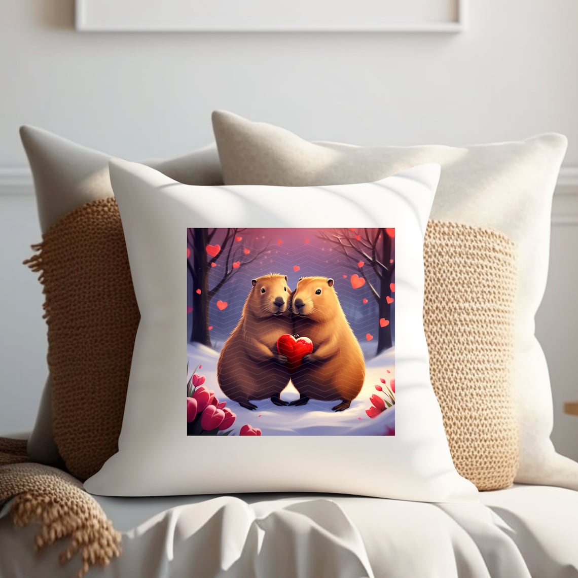 Capybara Valentines Day, Capybaras Bundle, Capybara Png, Capybara, Capy ...
