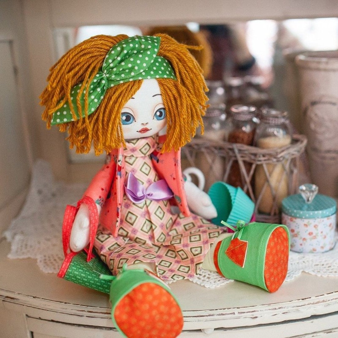 Doll Making Kit Hostess Doll Kit Make Your Own Doll as a Gift or Gift ...
