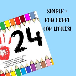 First Day of School Handprint, Back to School 2024, Handprint Keepsake ...