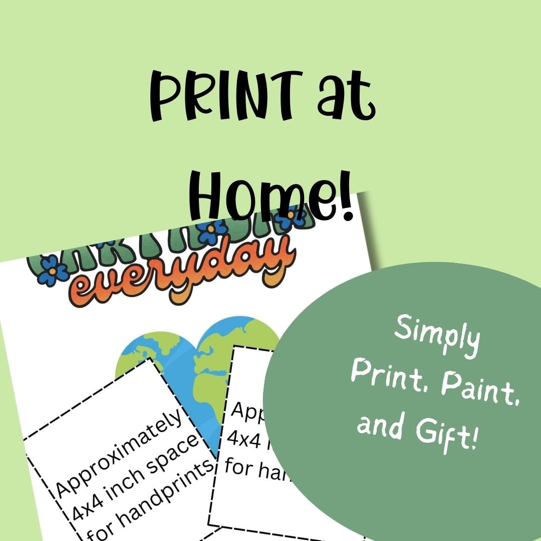 Earth Day Handprint Activity,earth Day Activity,earth Day Craft,earth ...