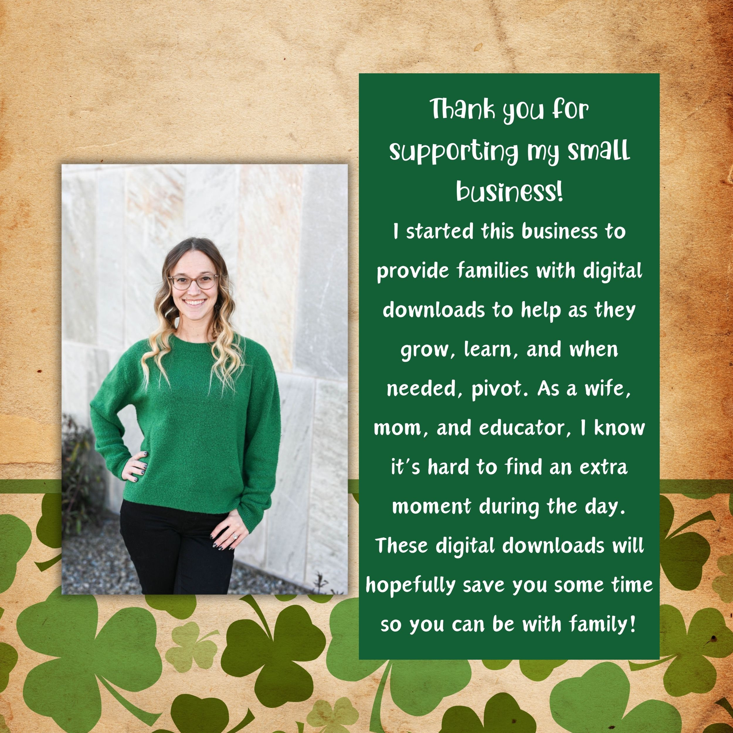 Printable St Patricks Day Handprint Craft,clover Handprint Art,shamrock ...