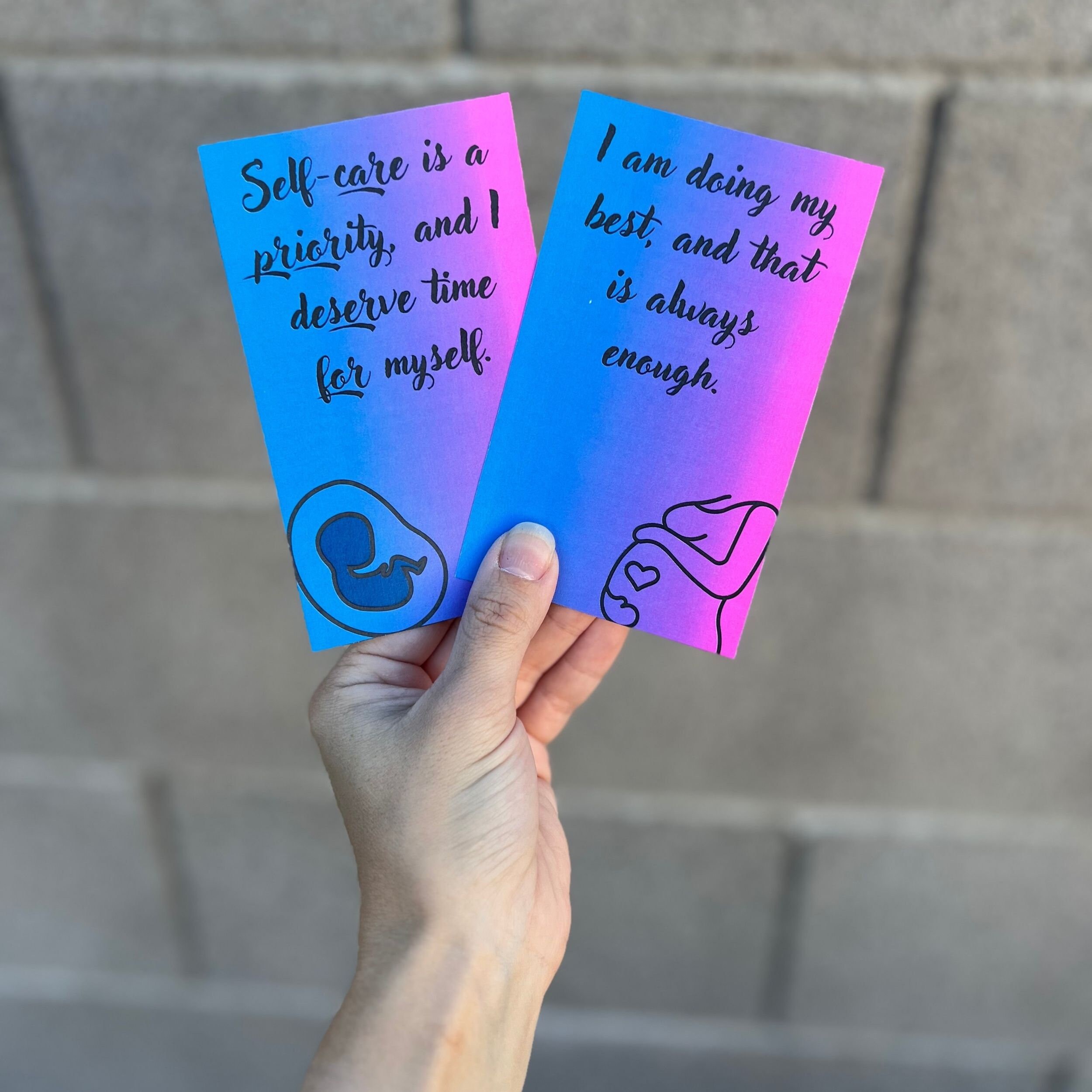 40 Postpartum Affirmation Cards for New Moms, Motherhood Affirm Cards ...